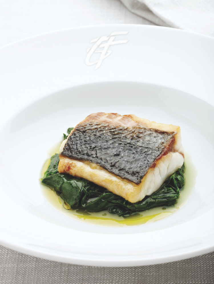 Recept "Zeebaars in de oven met spinazie" | njam!